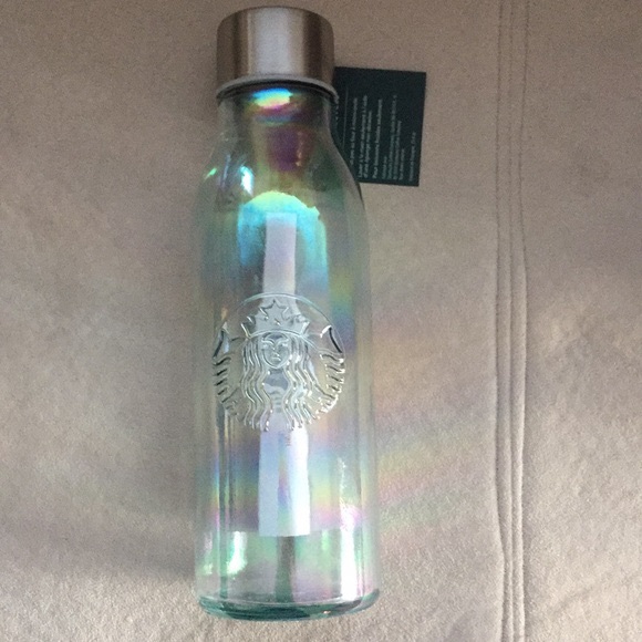 Starbucks | Kitchen | Starbucks 2 Oz Recycled Glass Water Bottle | Poshmark